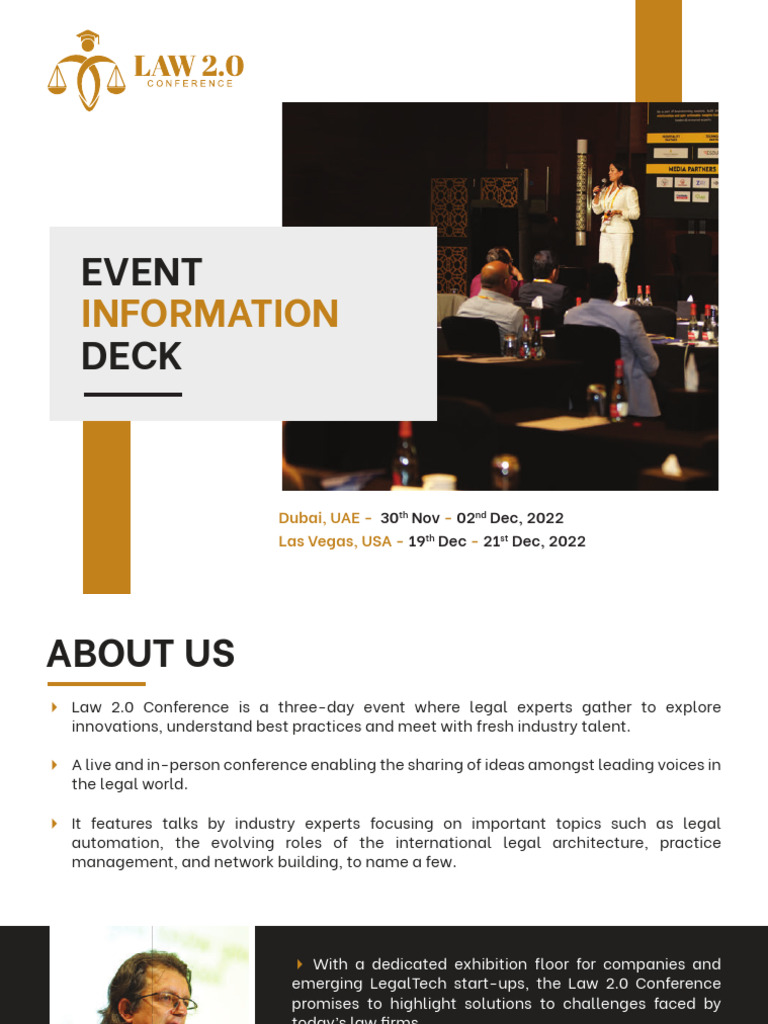 Law 2.0 (Event Information Deck) 2 | PDF