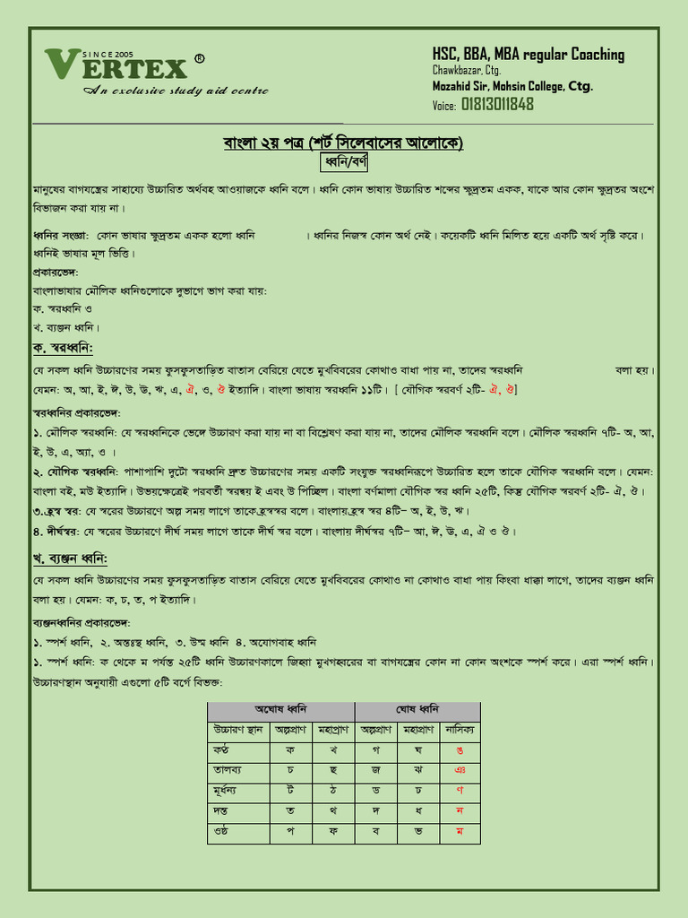 Bangla 2nd | PDF