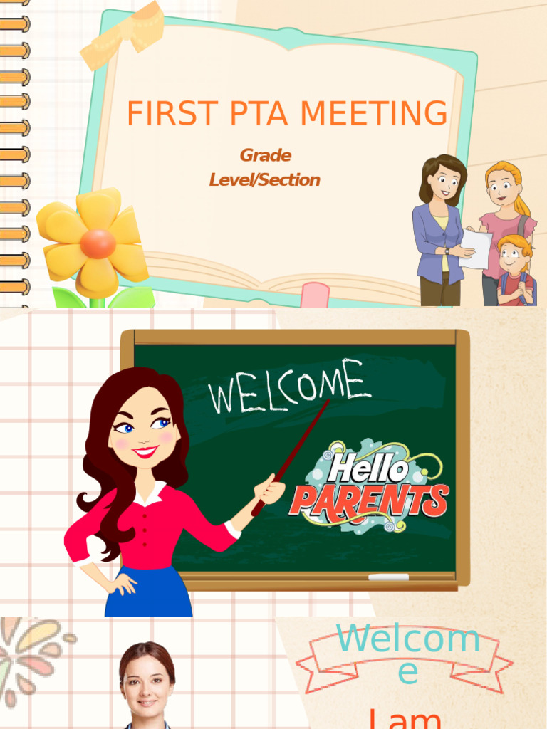 PTA Meeting V1 | PDF