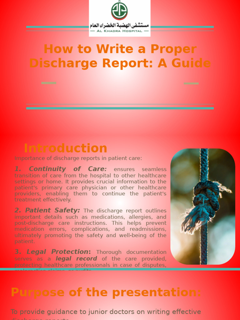 Discharge Papers | PDF | Patient | Self-Improvement