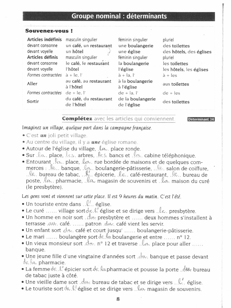 GRAMÁTICA Frances | PDF