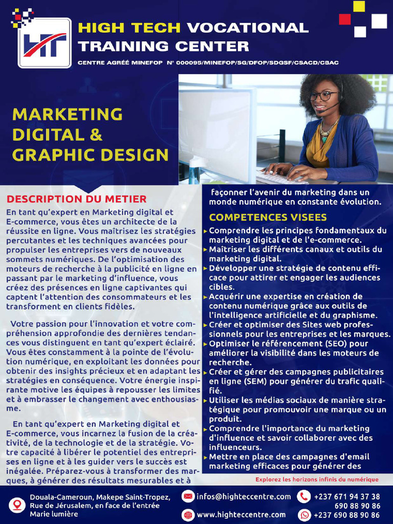 HT Formation Marketing Digital Et E-Commerce-2 | PDF