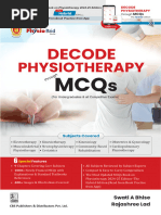 MCQ Physiotherapy | PDF