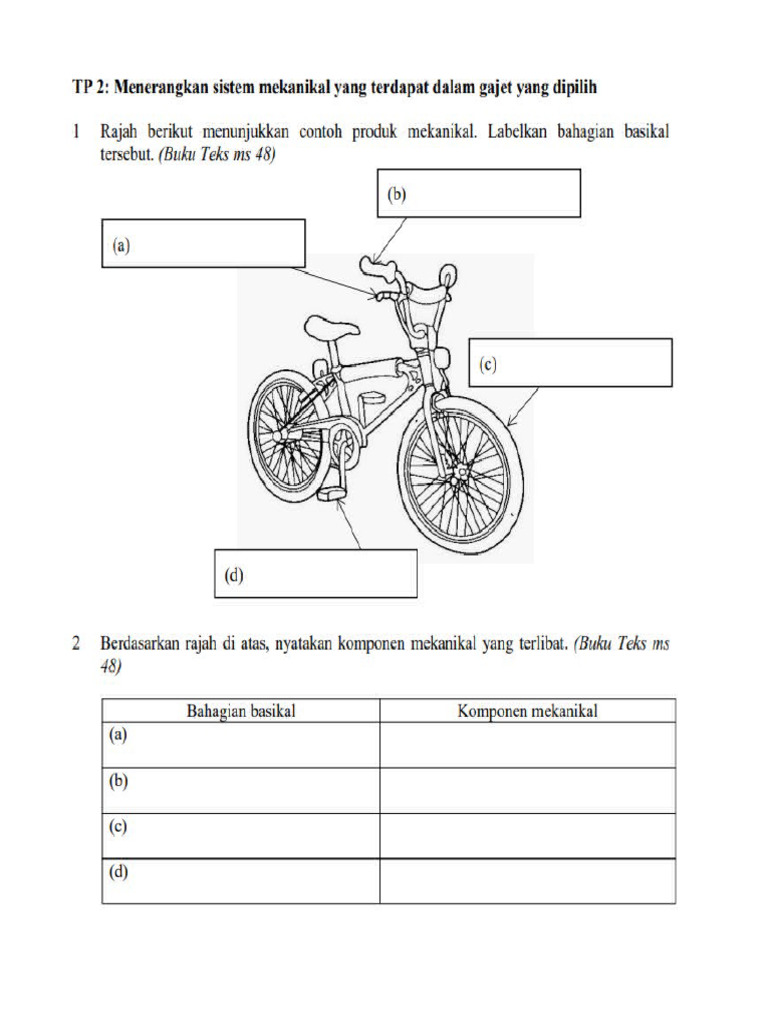 Basikal Mekanikal | PDF
