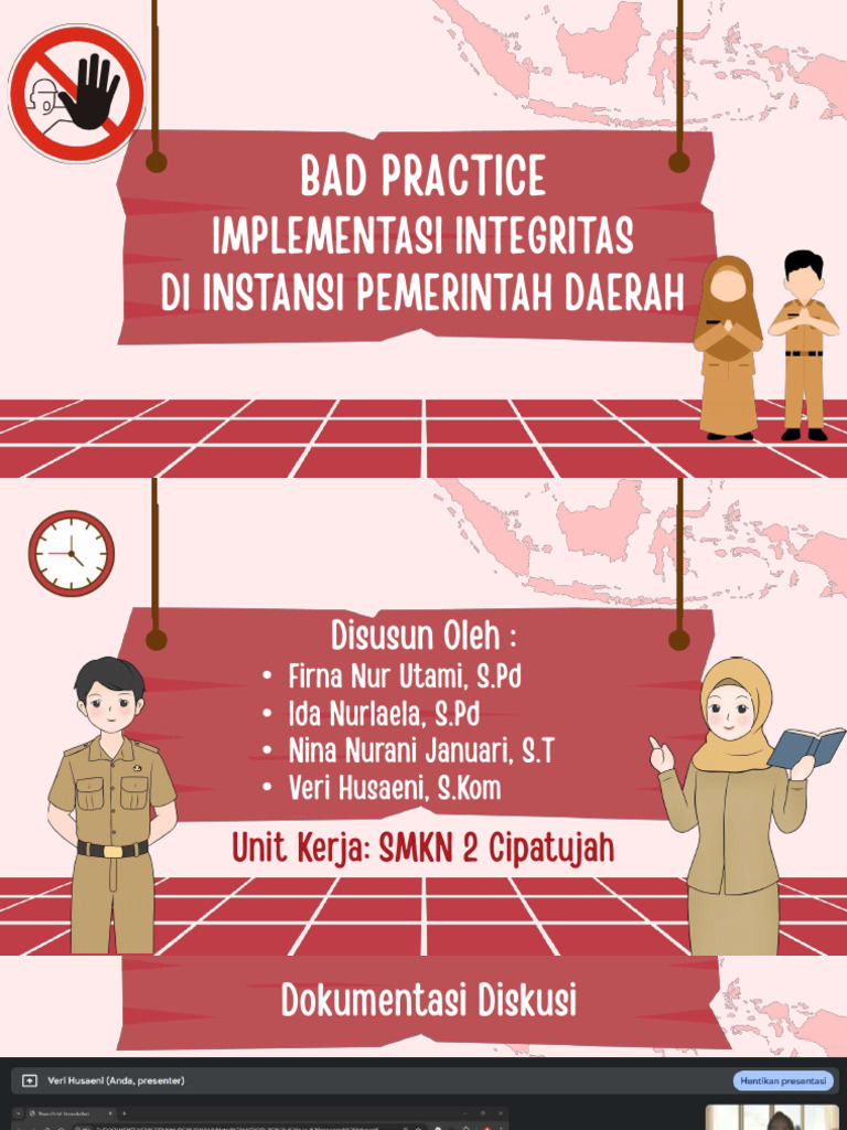 Bad Practice Implementasi Integritas Di Instansi | PDF