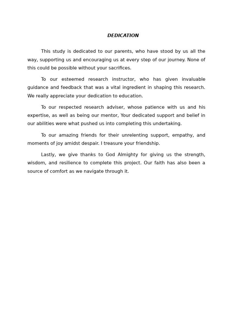 Sample acknowledgment | PDF