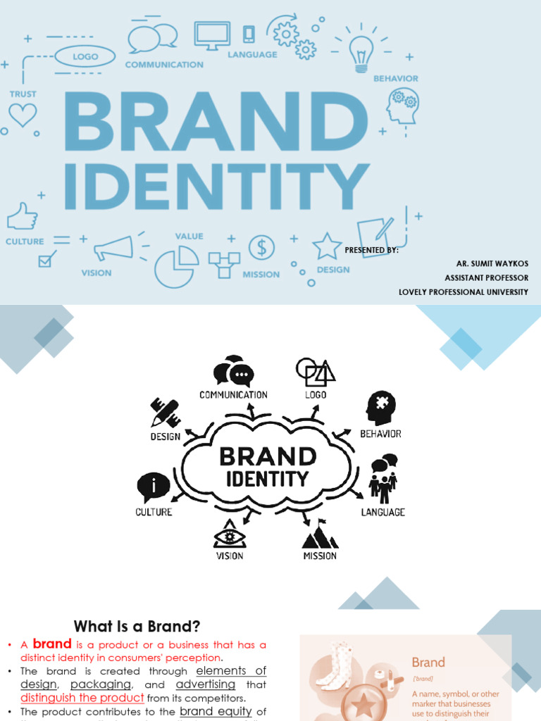 BRAND IDENTITY | PDF