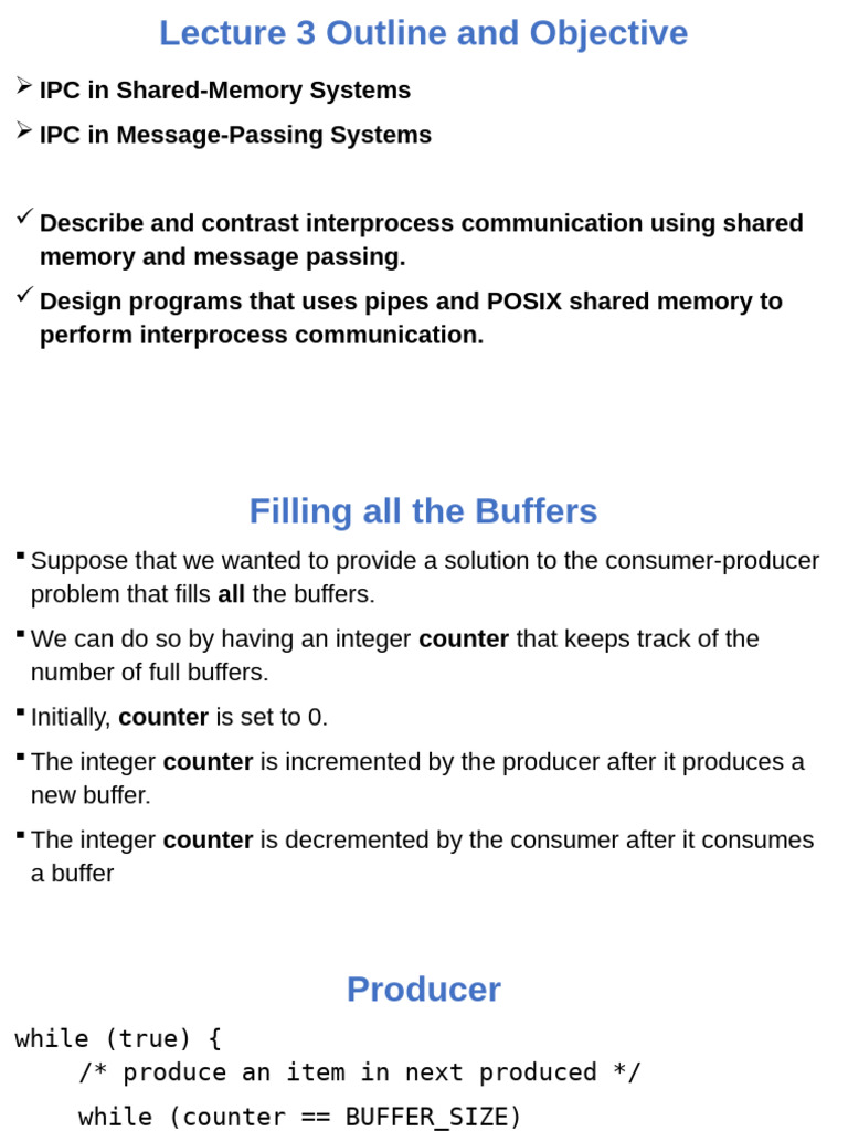 Module 2 Lecture 3 - IPC in Shared Memory Systems | PDF