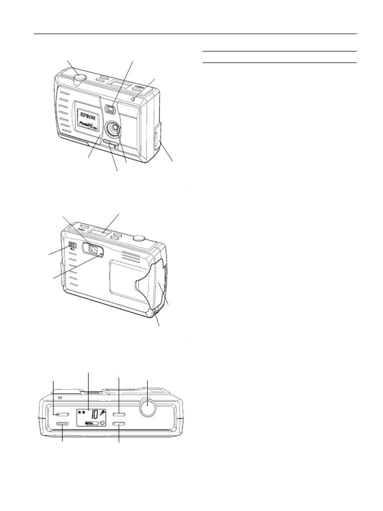 Epson PhotoPC 550 | PDF