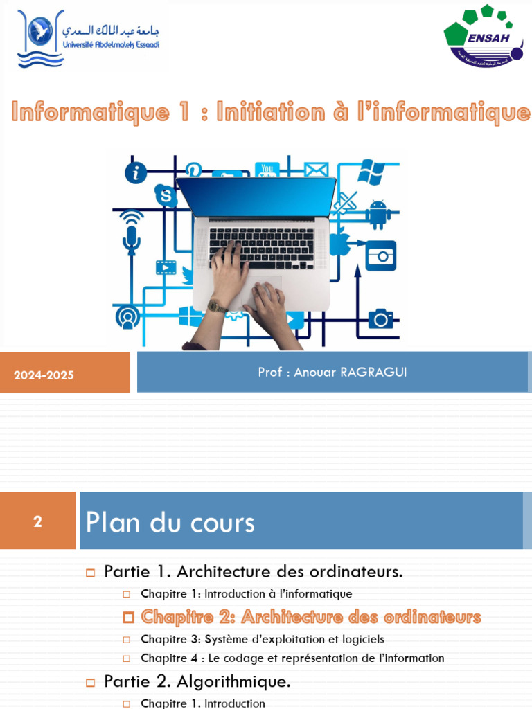 Chapitre 2 Architecture Des Ordinateurs | PDF