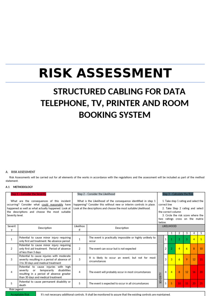 Risk Assessment 0015 | PDF