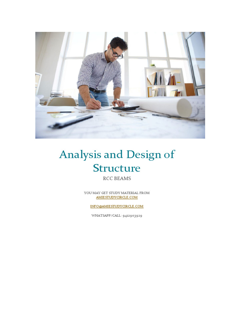 Analysis and Design of Structures RCC Be | PDF