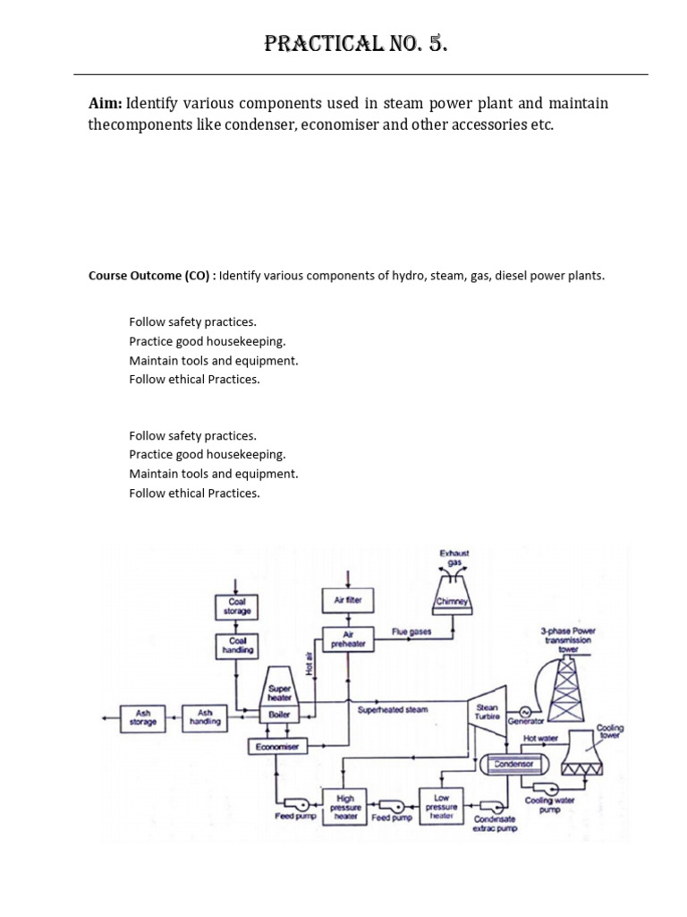 Practical No. 5 | PDF | Steam Engine | Home & Garden