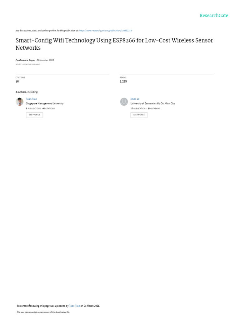 ESP Networking | PDF