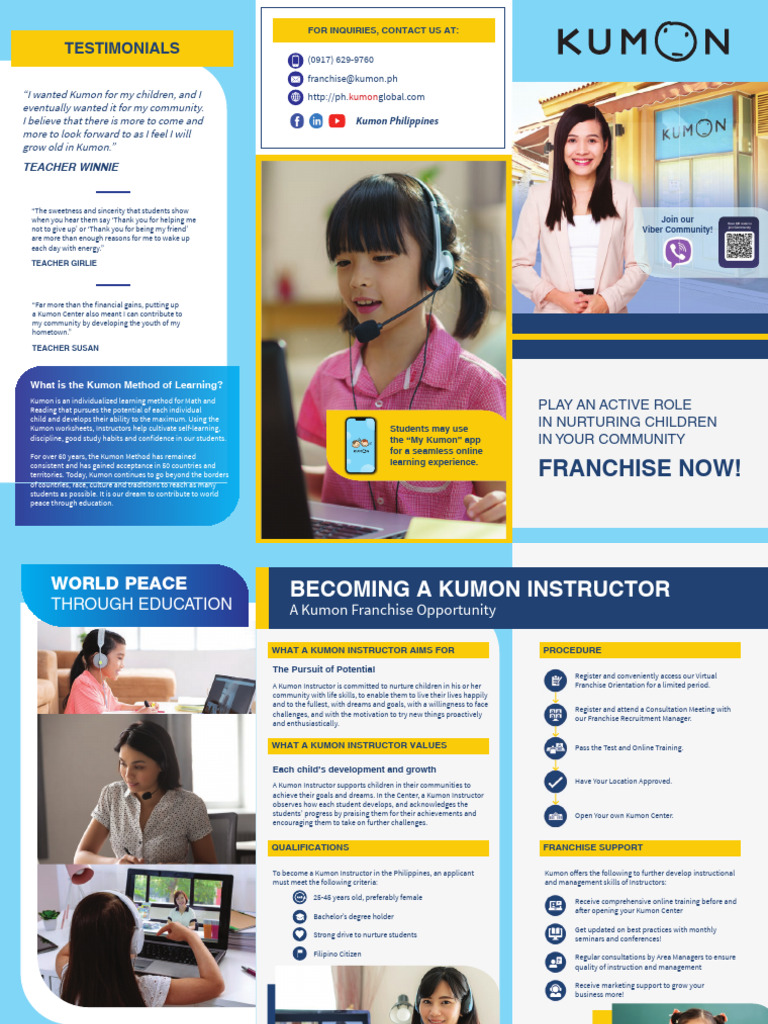 Franchise BROCHURE 2021 - Official | PDF