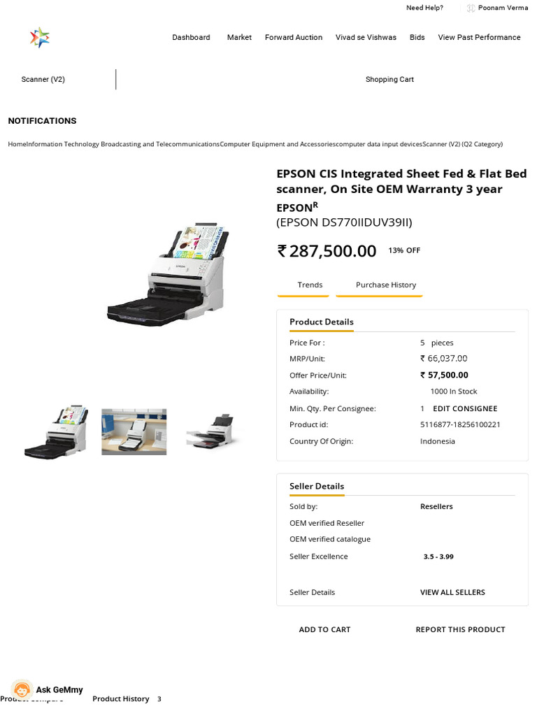 Epson Flat Bed Scanner | PDF