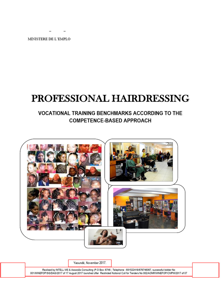 Professional Hairdressing Vocational Training Benchmark | PDF