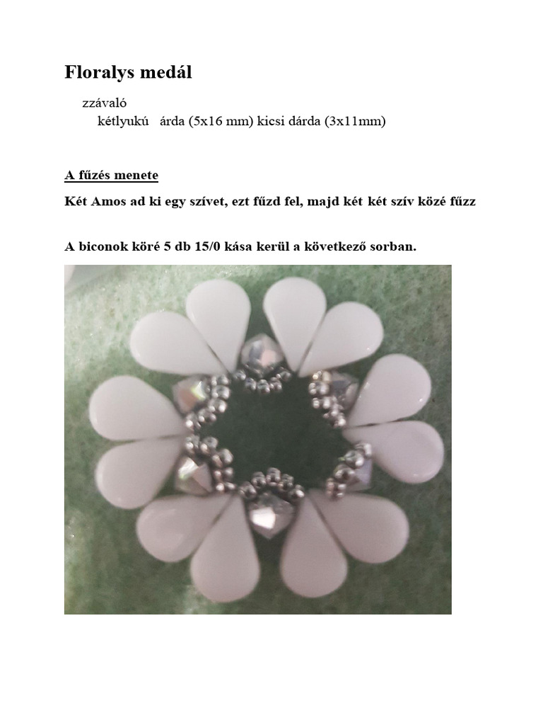 Floralys Medál | PDF