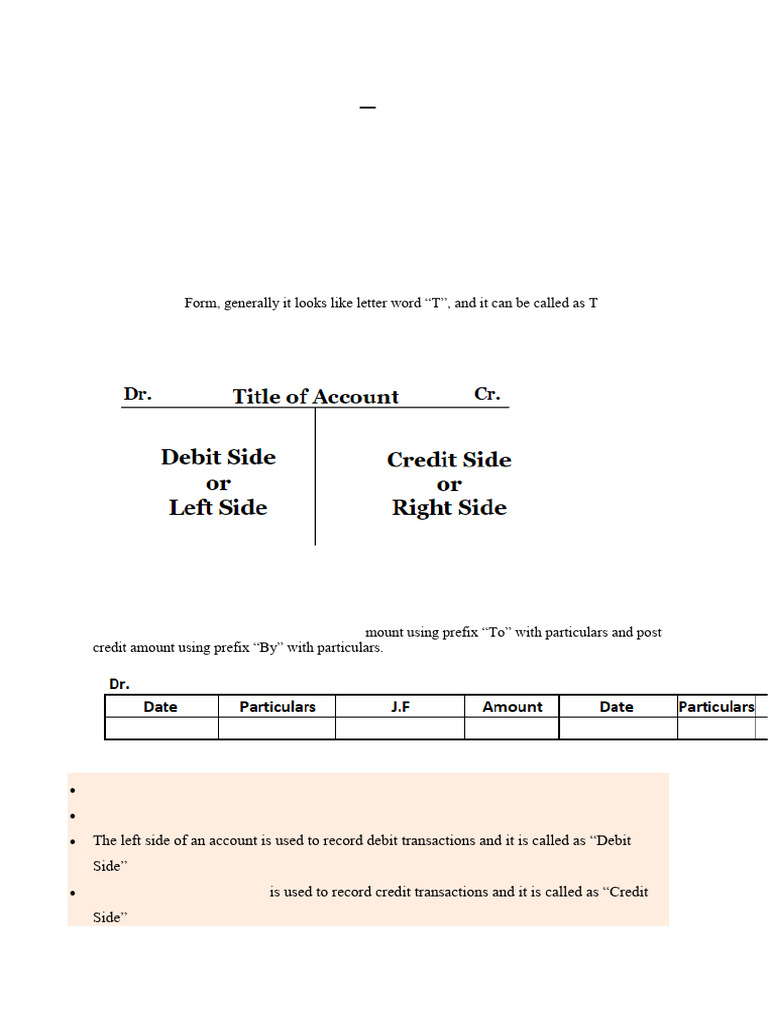 What Is An Account | PDF