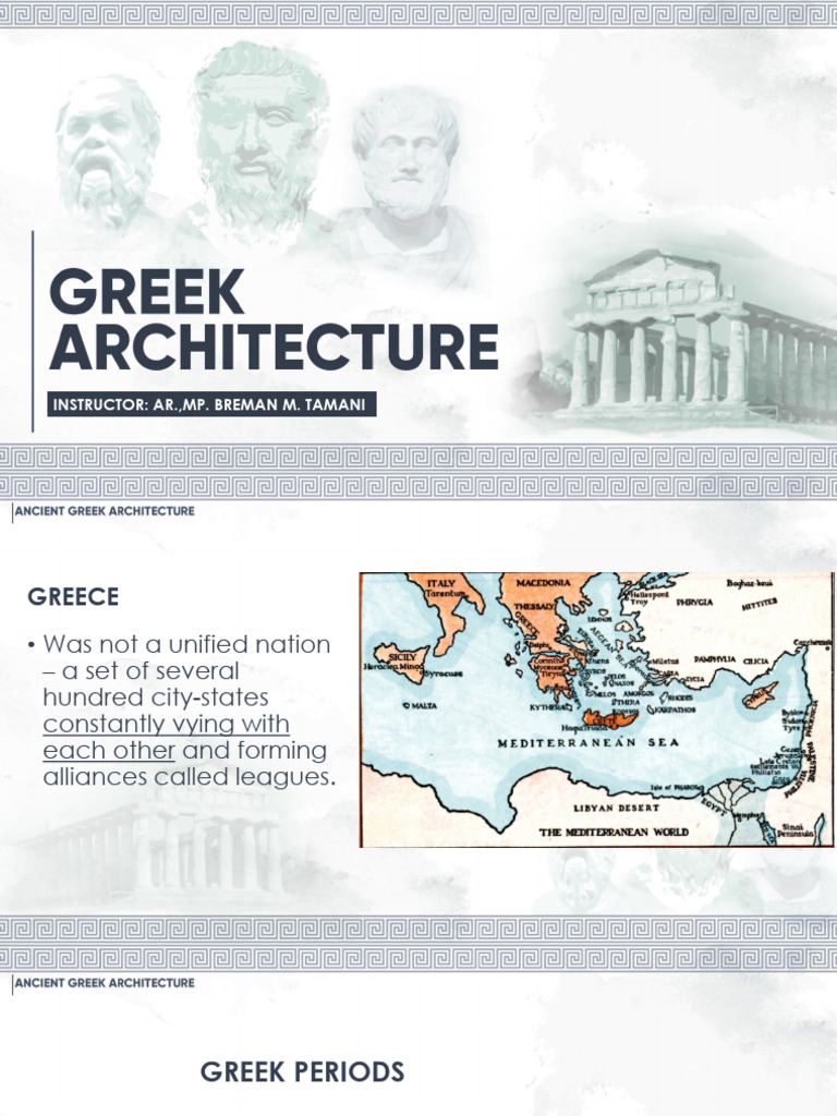 AHISTOR1 - 4. Greek Architecture 2 | PDF
