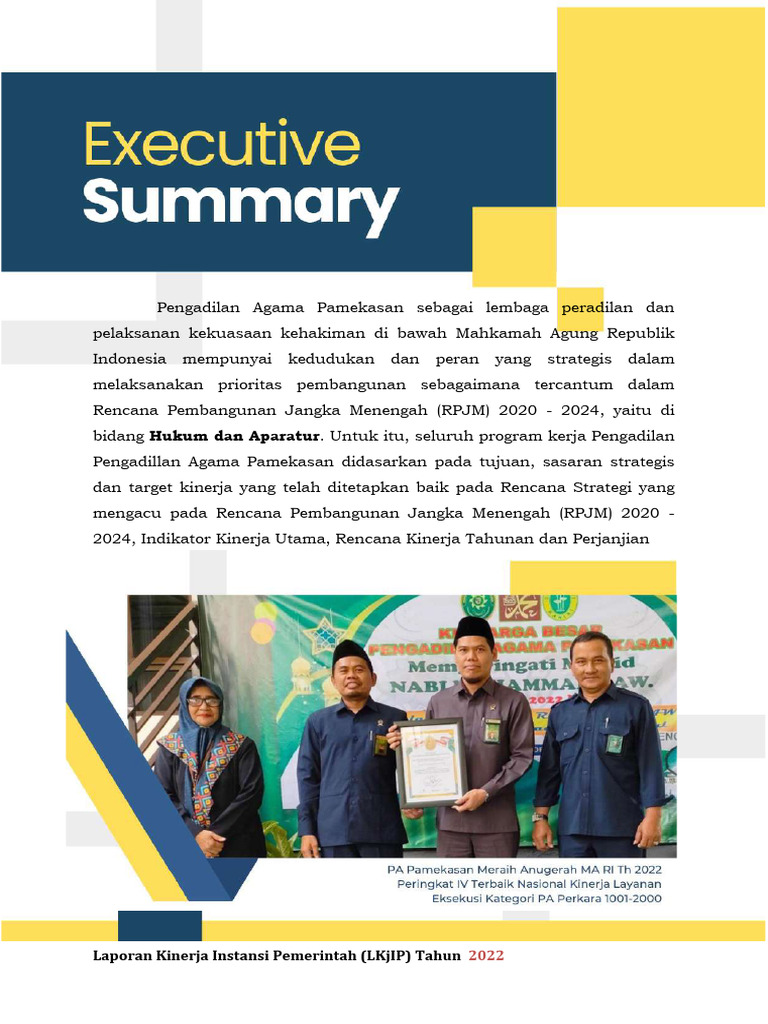 Executive Summary 2022 | PDF