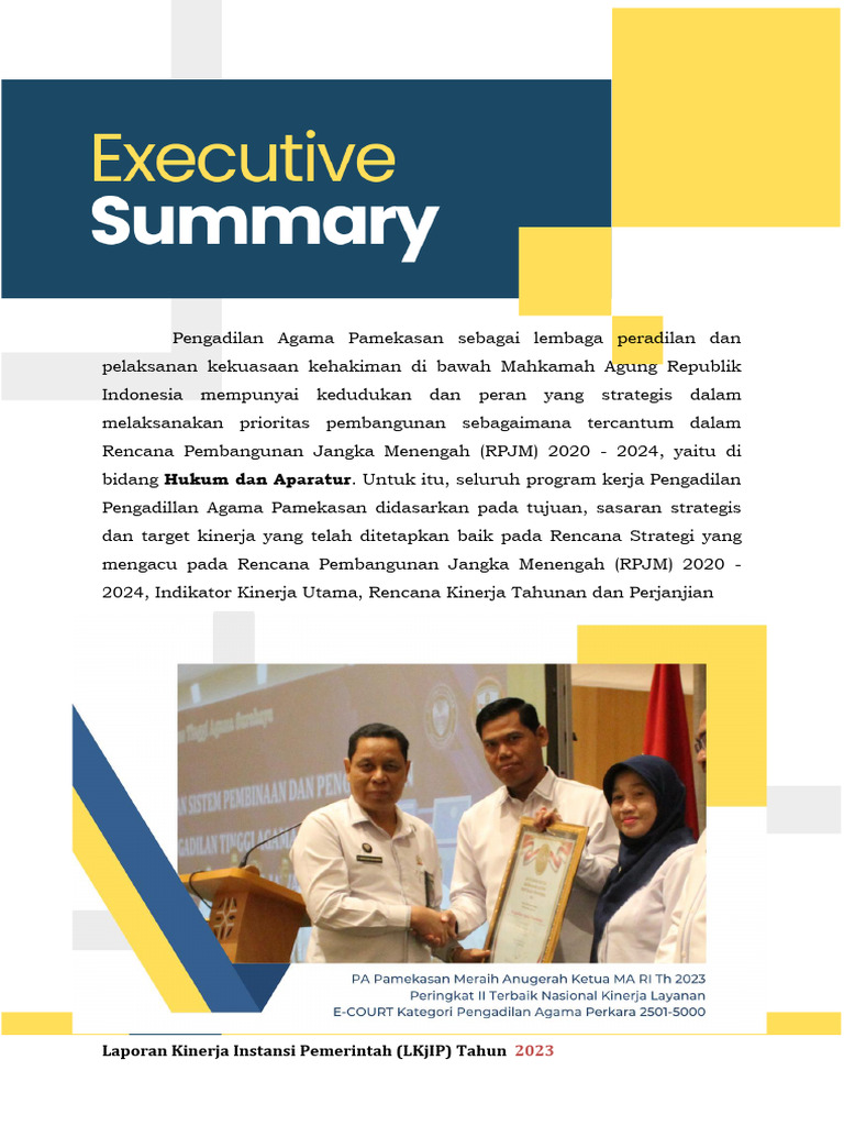 Executive Summary 2023 | PDF