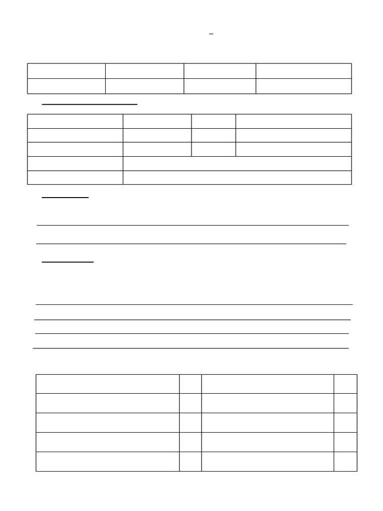 Adult Health Assessment Form (Final) | PDF