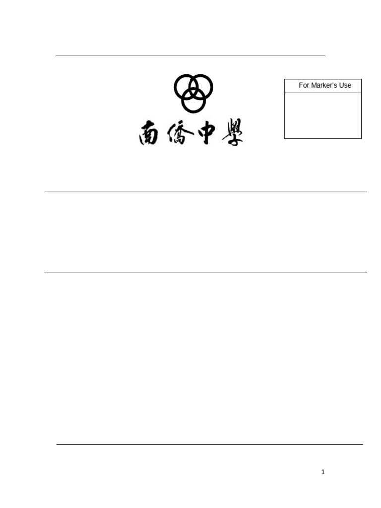 Nchs Core History 2019 P2 Pdf