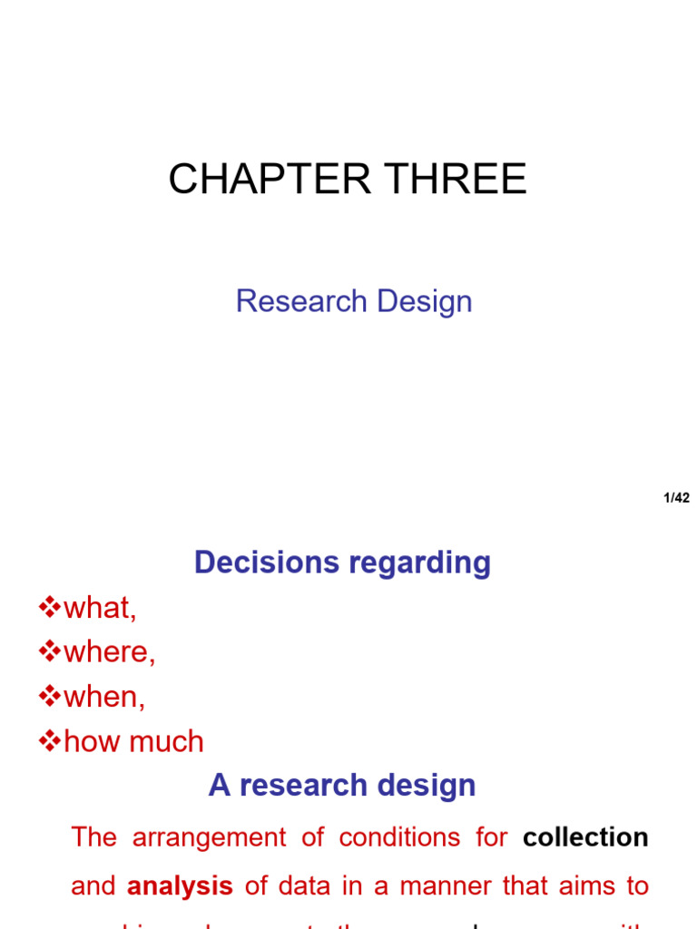 Ch_3 Research design | PDF