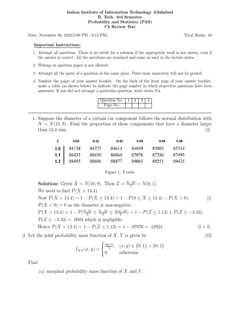C2 2023 Answers | PDF