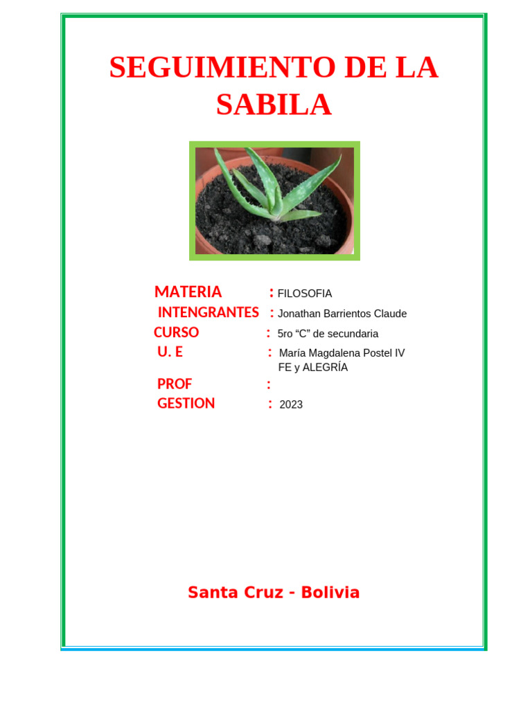 SABILA | PDF