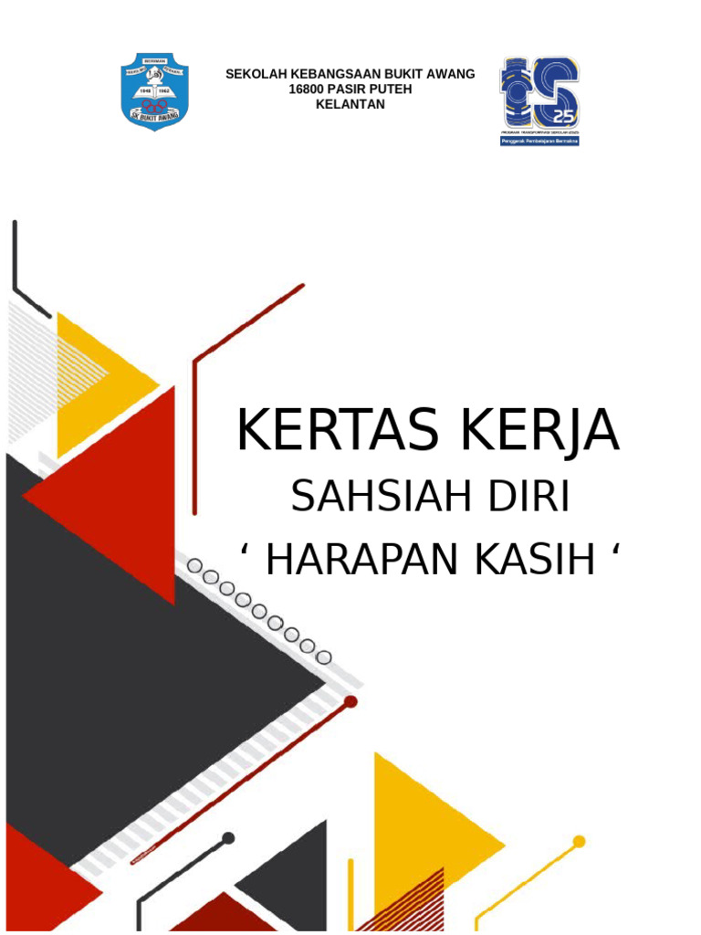 Kertas Kerja Sahsiah Diri - Perpaduan | PDF