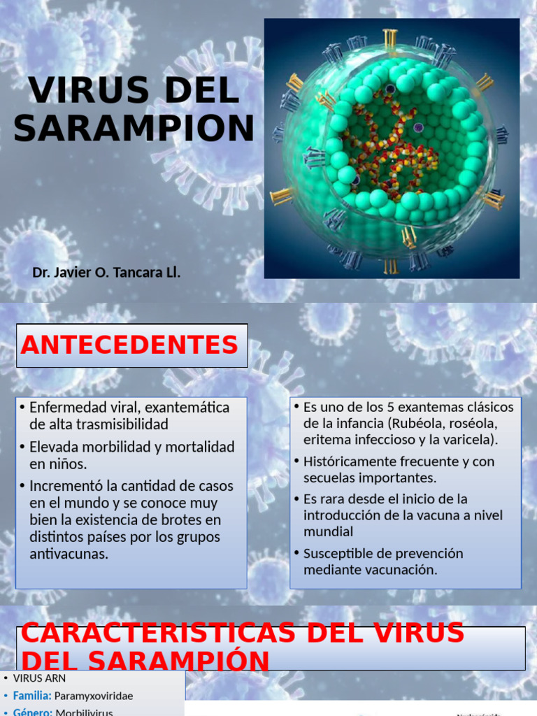 Virus Del Sarampion | PDF