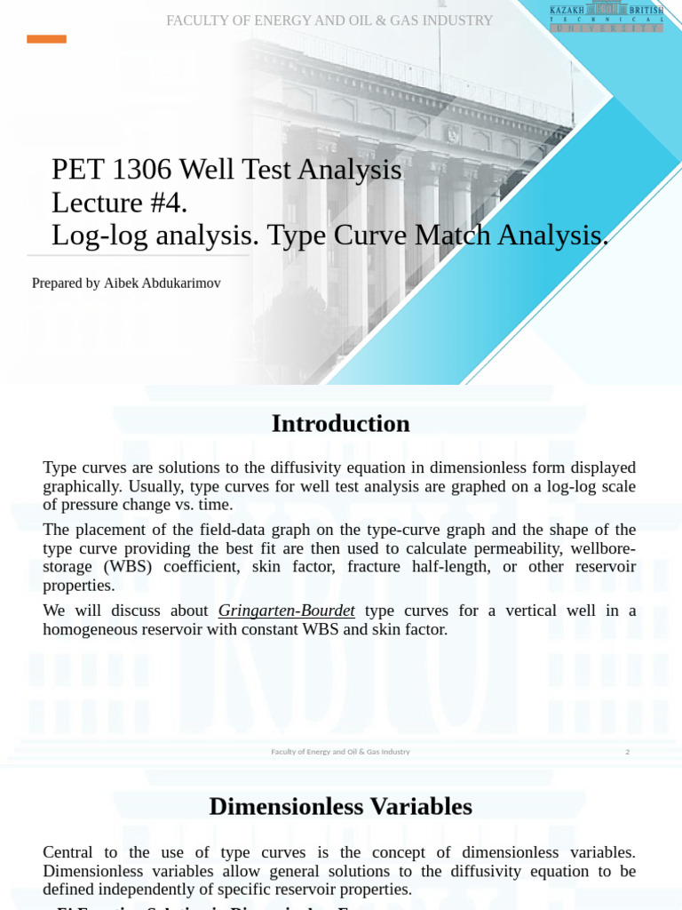 Lecture 4. Type Curve Matching | PDF