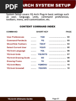 YQArch Command Shortcuts Guide | PDF | Architectural Elements