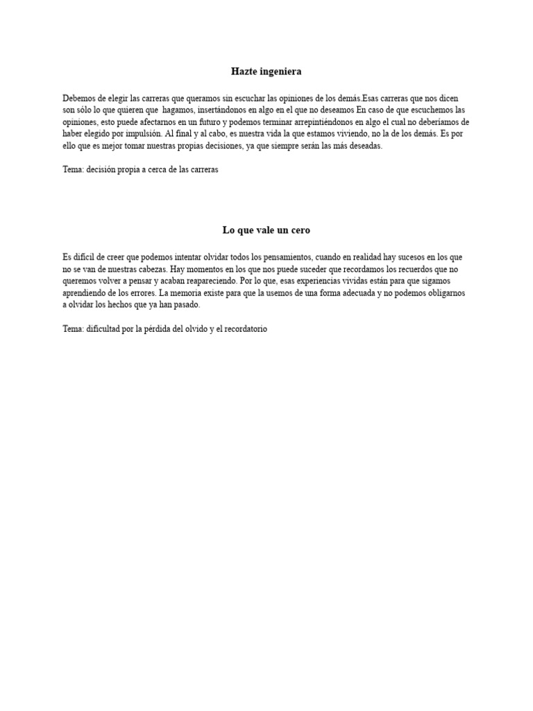 Hazte Ingeniera | PDF
