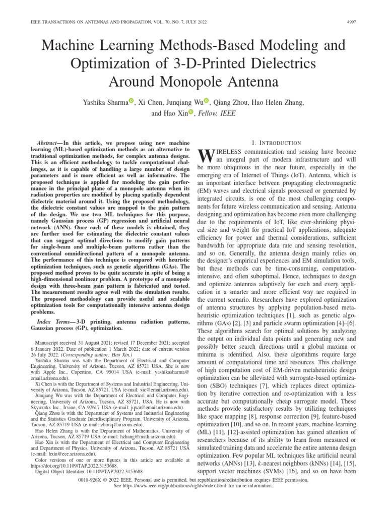 26 Machine - Learning - Methods-Based - Modeling - and - Optimization - of - 3-D-Printed ...