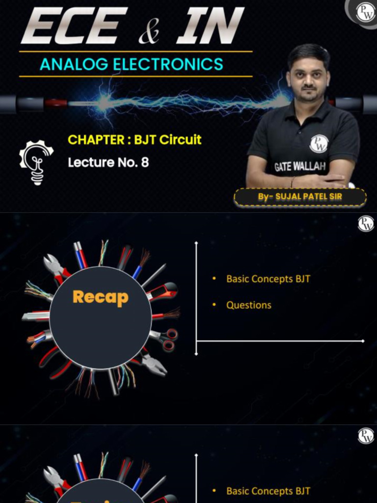 L-8 AE Ch-2 - BJT Circuits | PDF