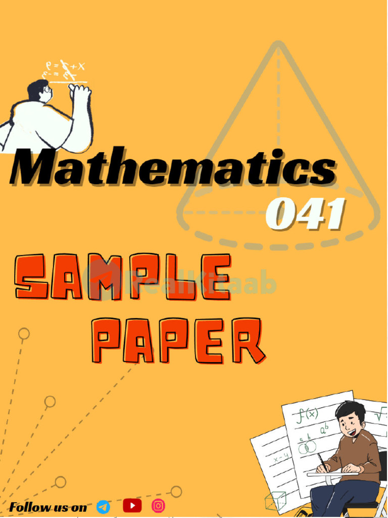 Maths SQP-2 — Padhle Akshay 99% | PDF