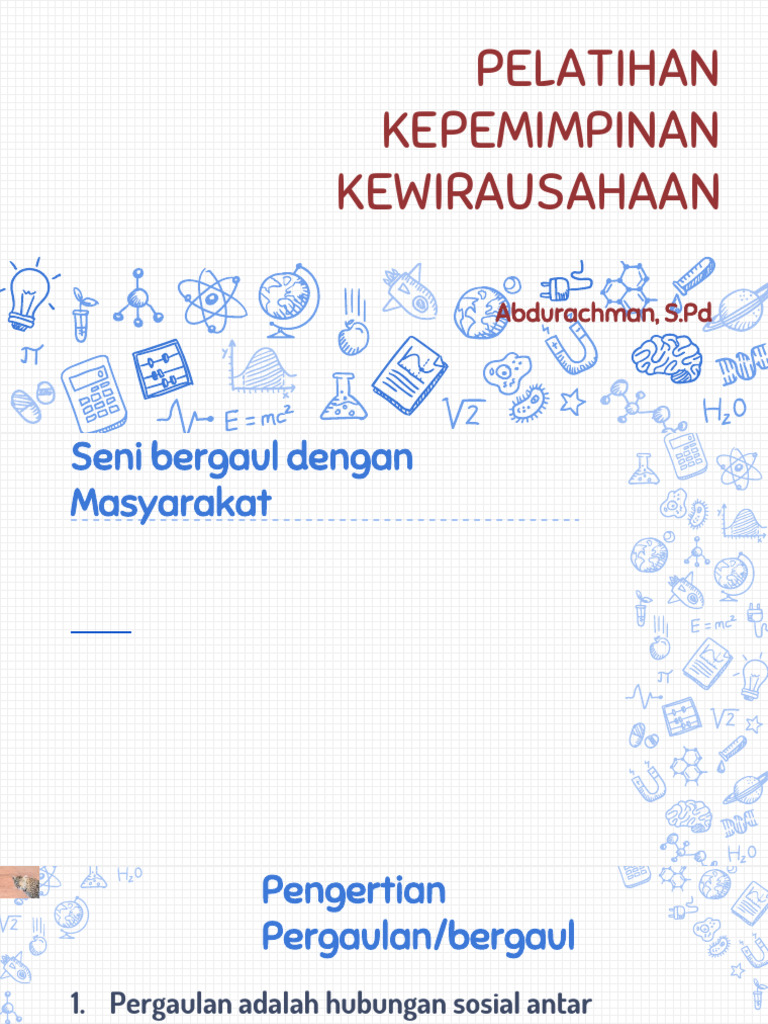 Seni Bergaul dalam Masyarakat | PDF