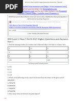 100 Math Aptitude Test Questions | PDF | Elementary Mathematics ...