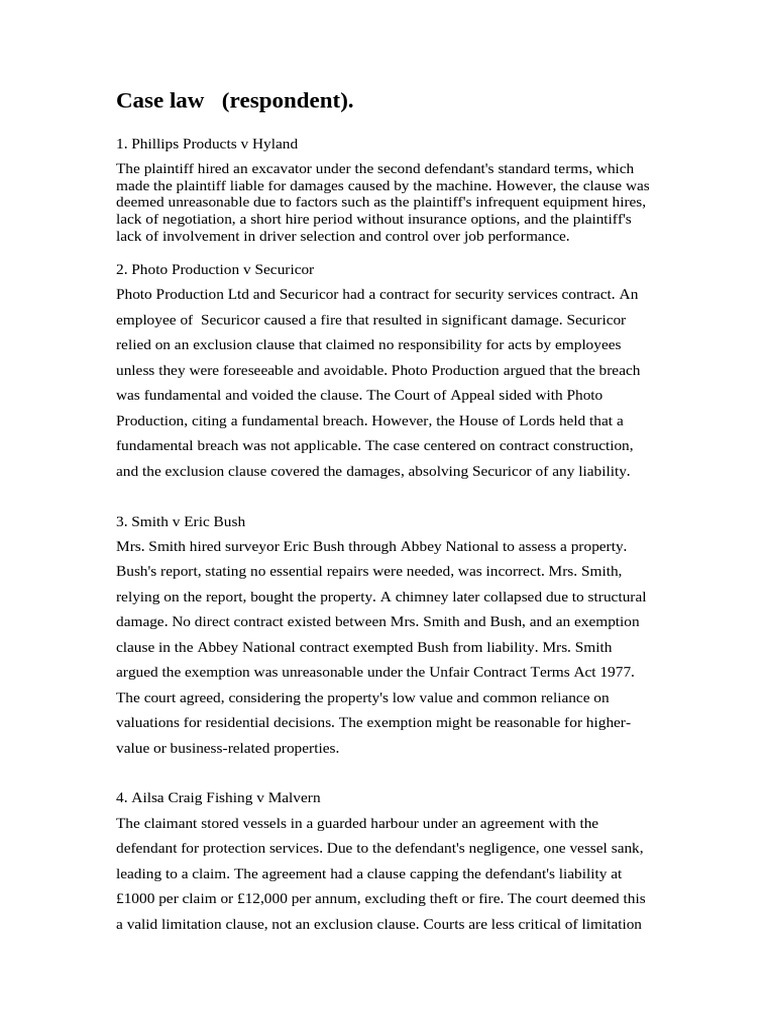 Case Law | PDF