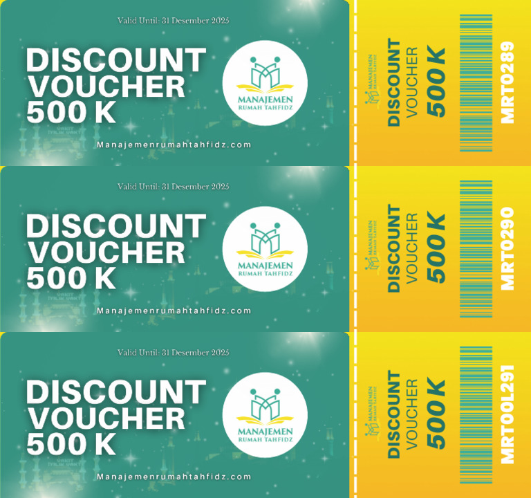 Salinan Dari Voucher MRT 500K 50p | PDF