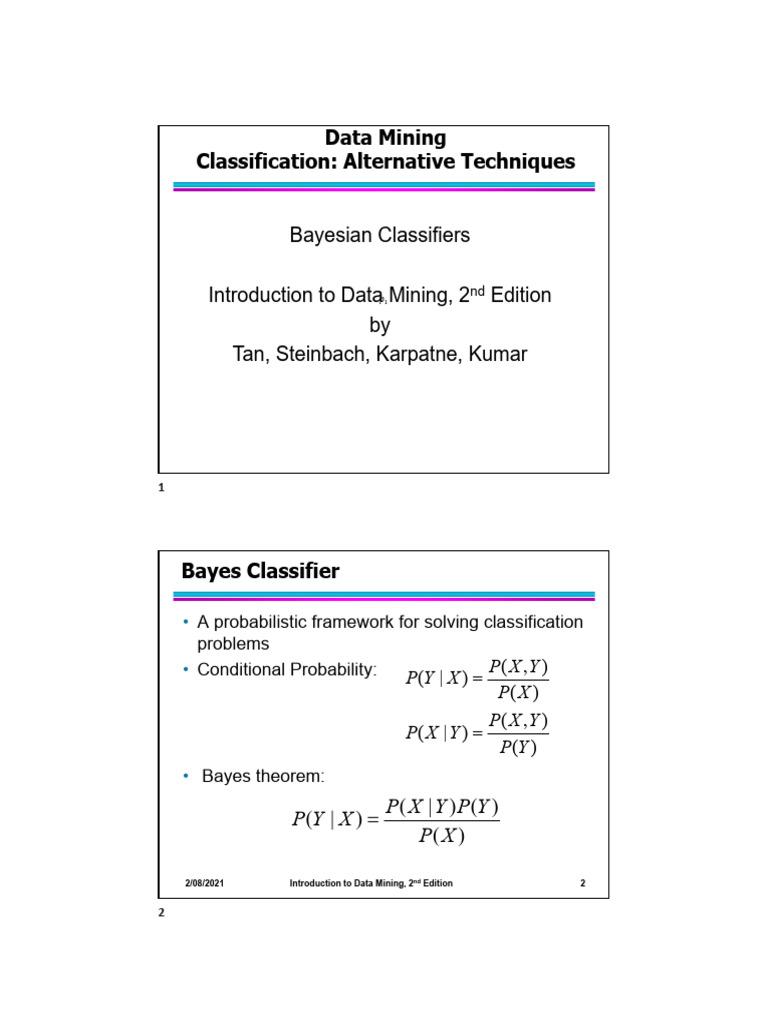 Chap4 Naive Bayes | PDF | Bayesian Network | Statistical Theory