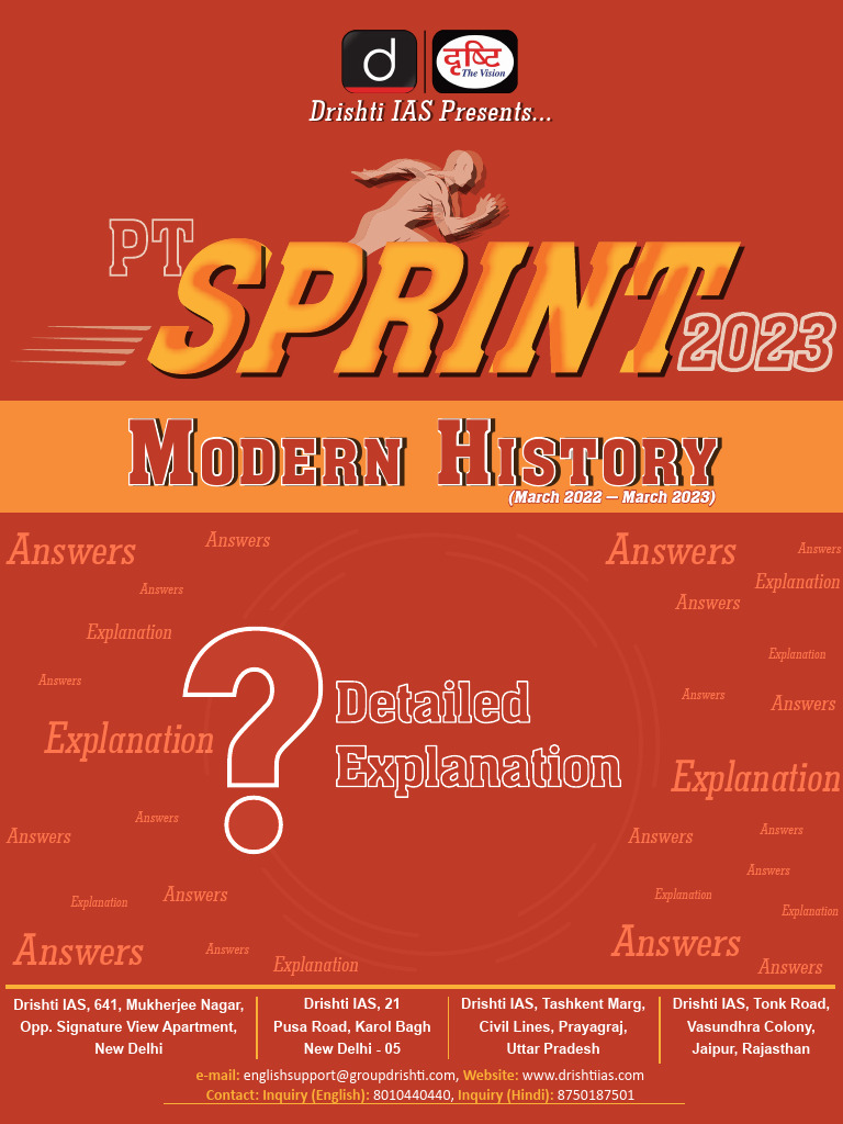 Modern History Explanation Final | PDF