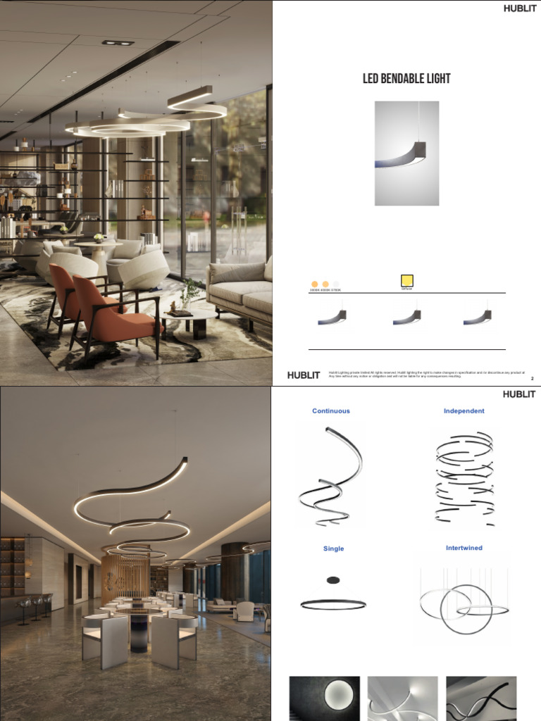 Bendable Profile Catalog New Hublit 001-1 | PDF