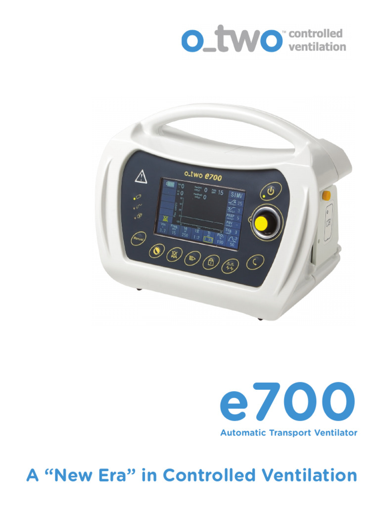 E700 Ventilator | PDF