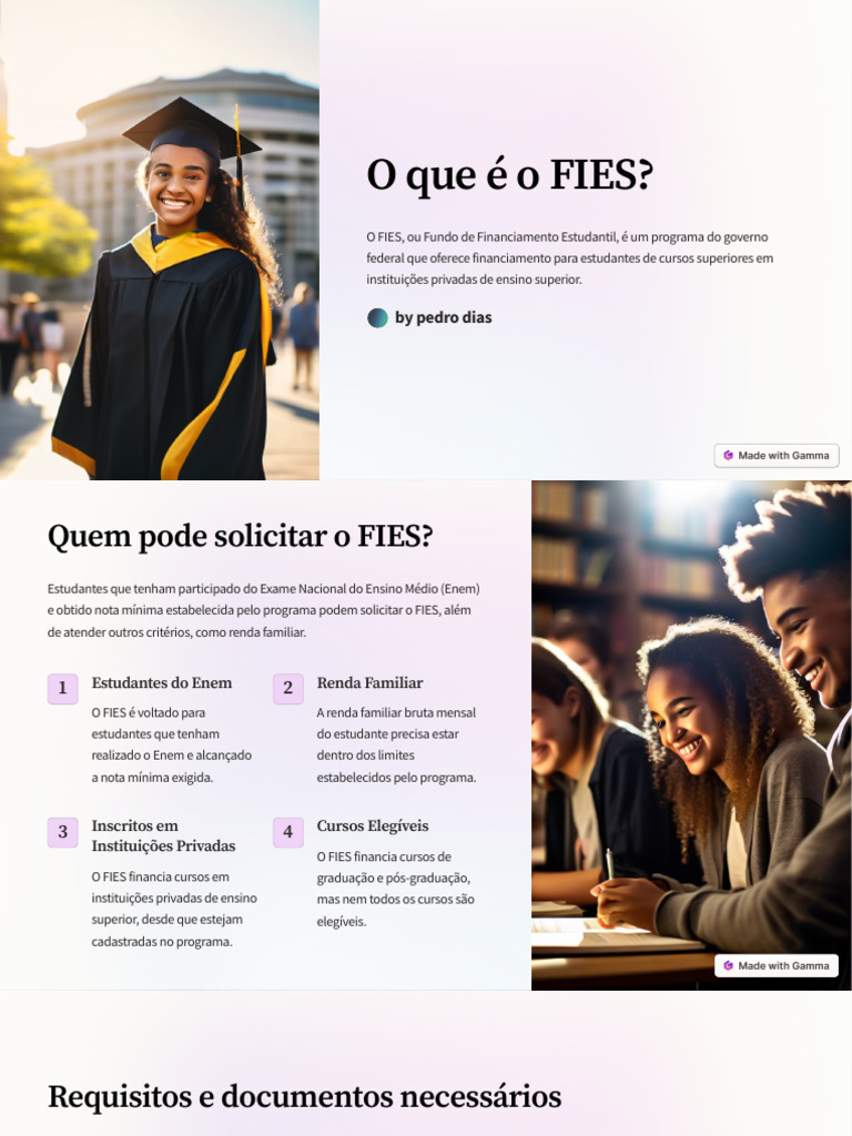 O Que e o FIES | PDF