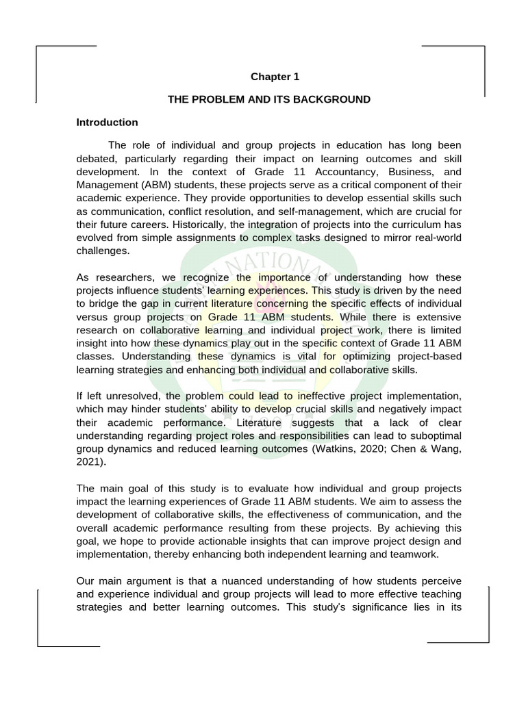 Chapter 1 Sample PNS STEM 2023 Version | PDF