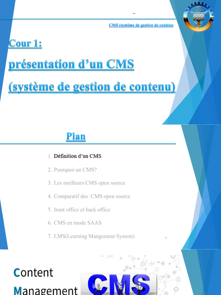 Cour cms1 2024 | PDF